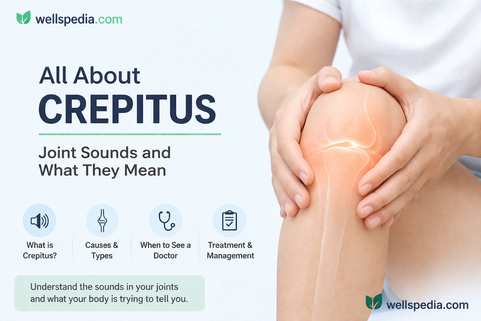 Crepitus Explained: Causes, Joint Sounds & When to Worry
